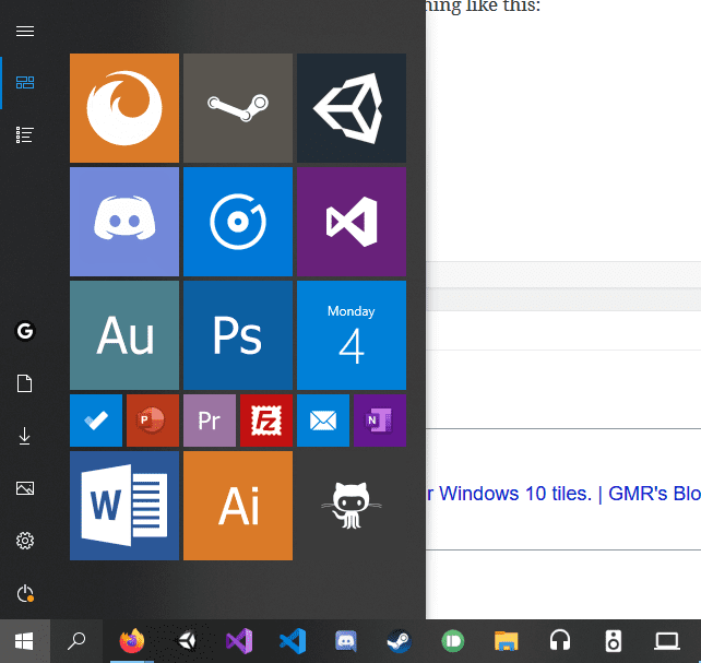 How to Customize your Windows 10 Tiles – Gen's Blog – Genevra Rose's ...