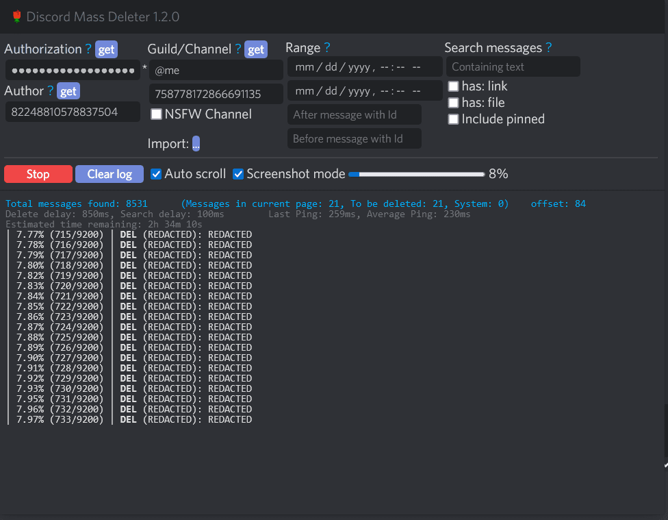 Mass Discord Message Remover / Deleter Script – Remove Lots of Instant ...
